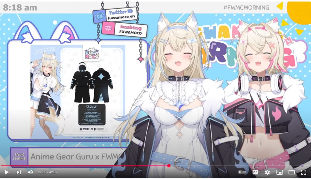 hololive English - Mococo Abyssgard Short Denim Cropable Jacket – Anime ...